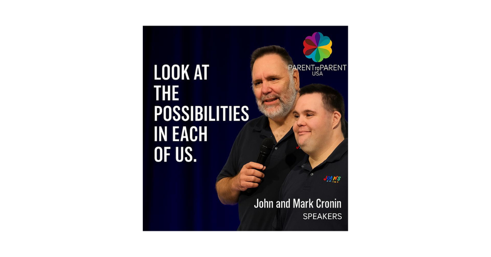 Seeing What's Possible: John and Mark Cronin Inspire at Parent-to-Pare ...