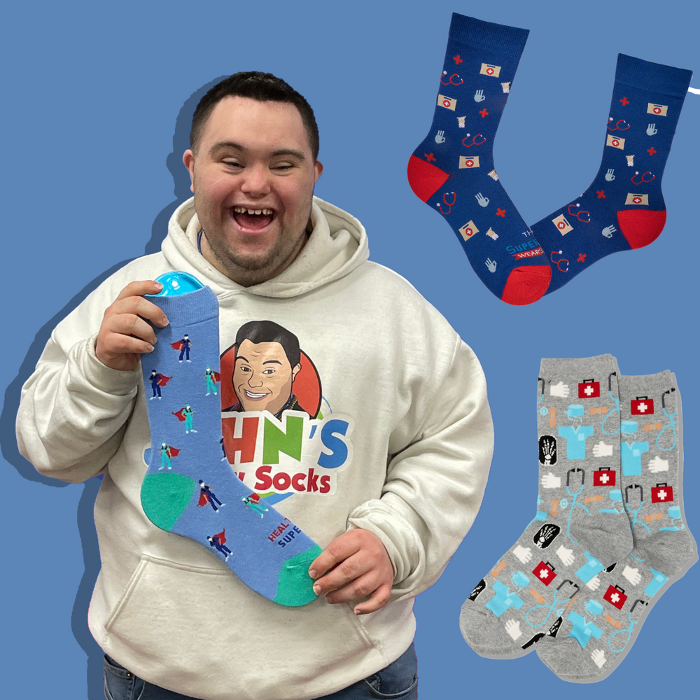Gift Socks for Nurses Week 2022 - John's Crazy Socks
