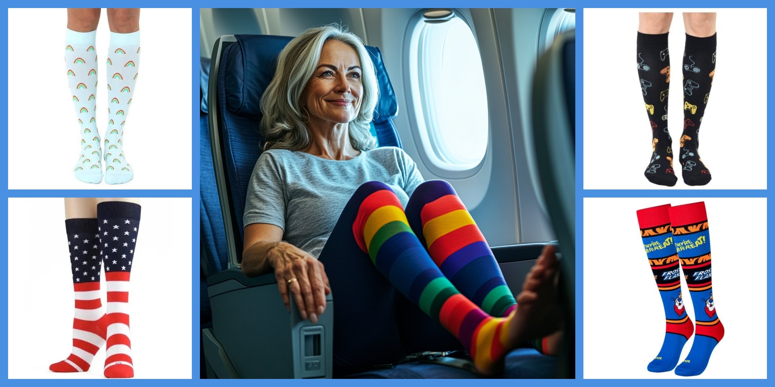 Why You Should Never Board a Flight Without Compression Socks - Johns ...
