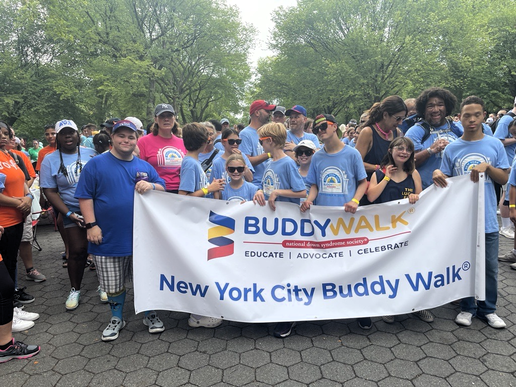John Cronin Celebrates at the NDSS NYC Buddy Walk - John's Crazy Socks