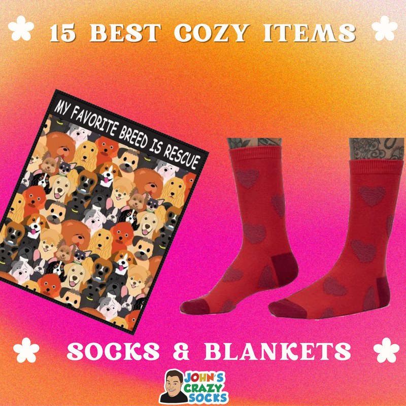 15 Best Cozy Items | Socks & Blankets - John's Crazy Socks