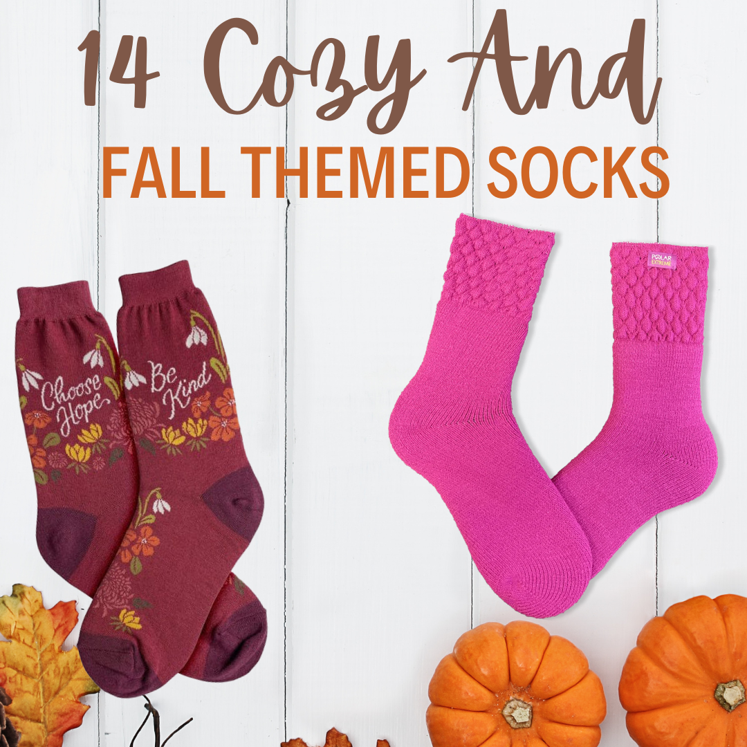 14 Cozy And Fall Themed Socks | Best Socks For Autumn 2022 - Johns ...