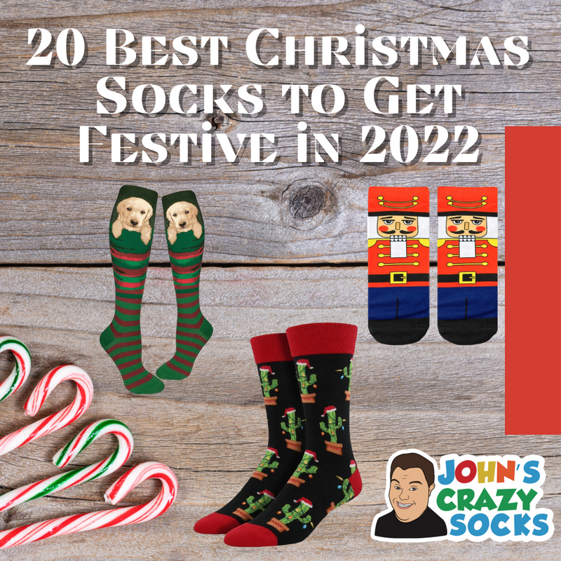 20 Best Christmas Socks to Get Festive in 2022 - John's Crazy Socks