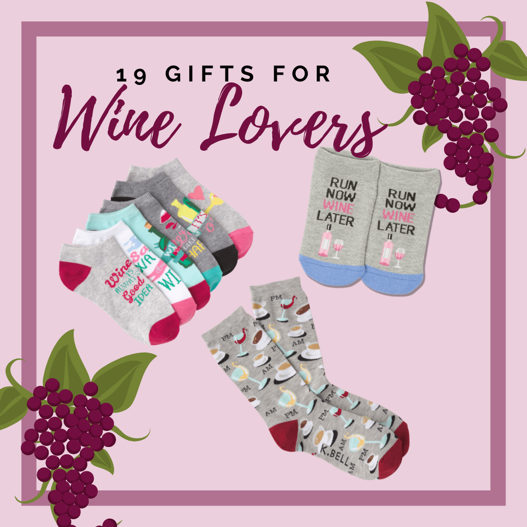 19 Ts For Wine Lovers Top Rated Items Johns Crazy Socks