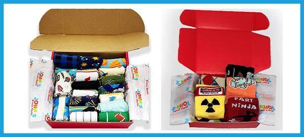 Sock Gift Box | Gift Boxes of Socks - John's Crazy Socks