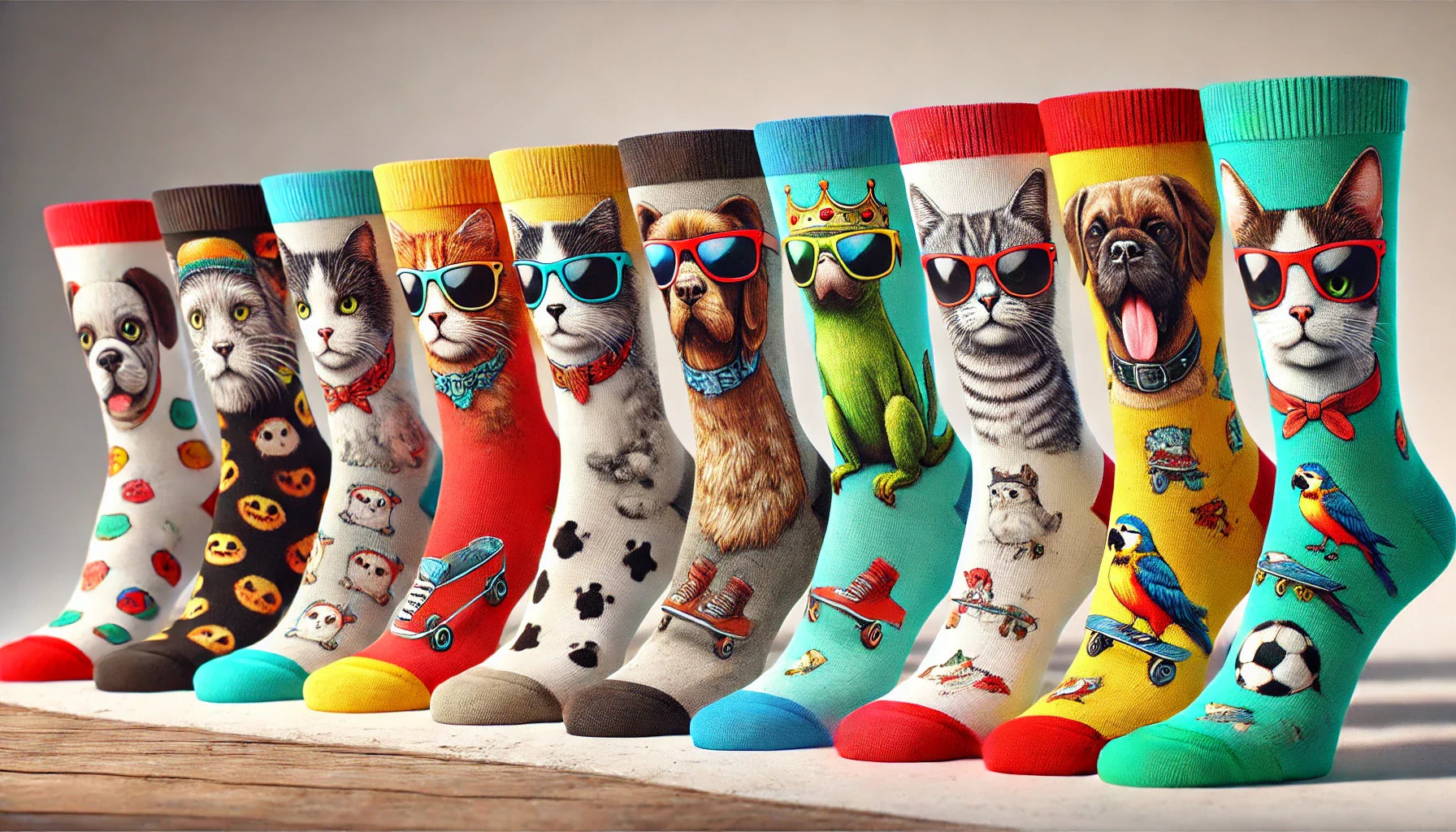 Funny Pet Socks - Johns Crazy Socks
