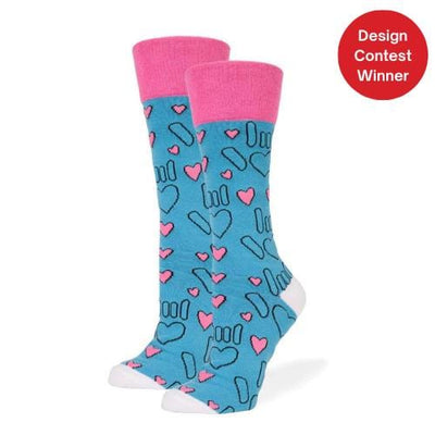American Sign Language I Love You Sock - Johns Crazy Socks
