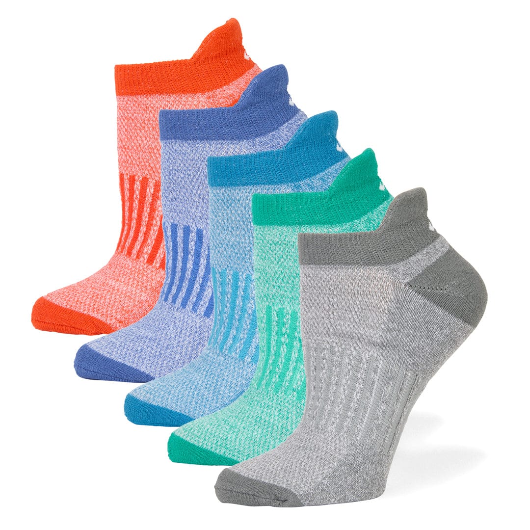 J's Athletic No Show 5 Pack - Assorted - Assorted / Large - Johns Crazy ...