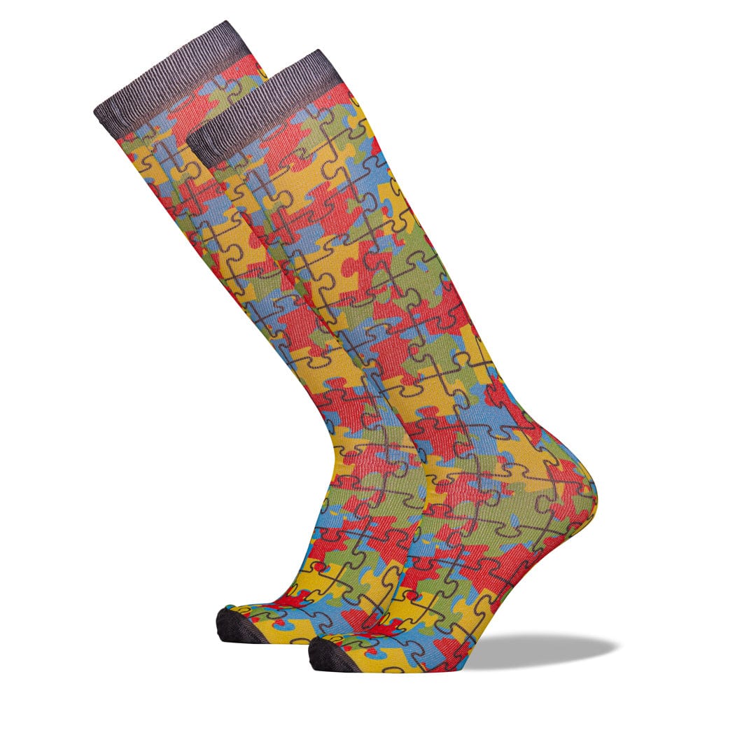 Autism Awareness Socks Unisex Knee High Sock