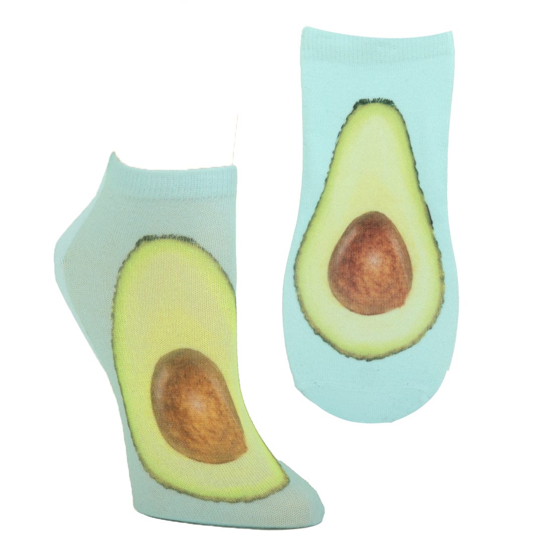 Avocado Ankle Sock - Green - Johns Crazy Socks