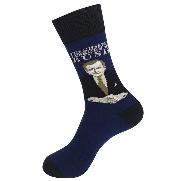 President George H.W. Bush Tribute Socks Unisex Crew Sock - Johns Crazy ...