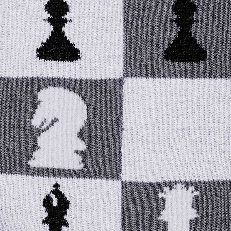 Checkmate Chess Socks - Crew for Men - Johns Crazy Socks