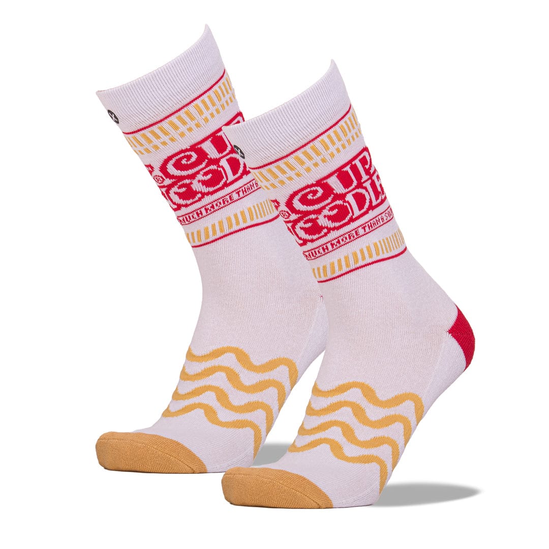 Cup Noodles Men's Crew Sock - Johns Crazy Socks