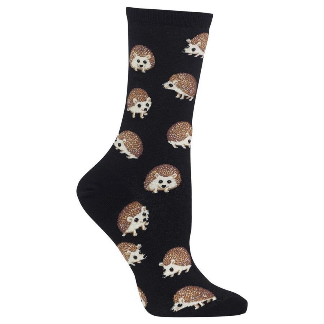 HedgeHog Socks Women's Crew Sock - Johns Crazy Socks