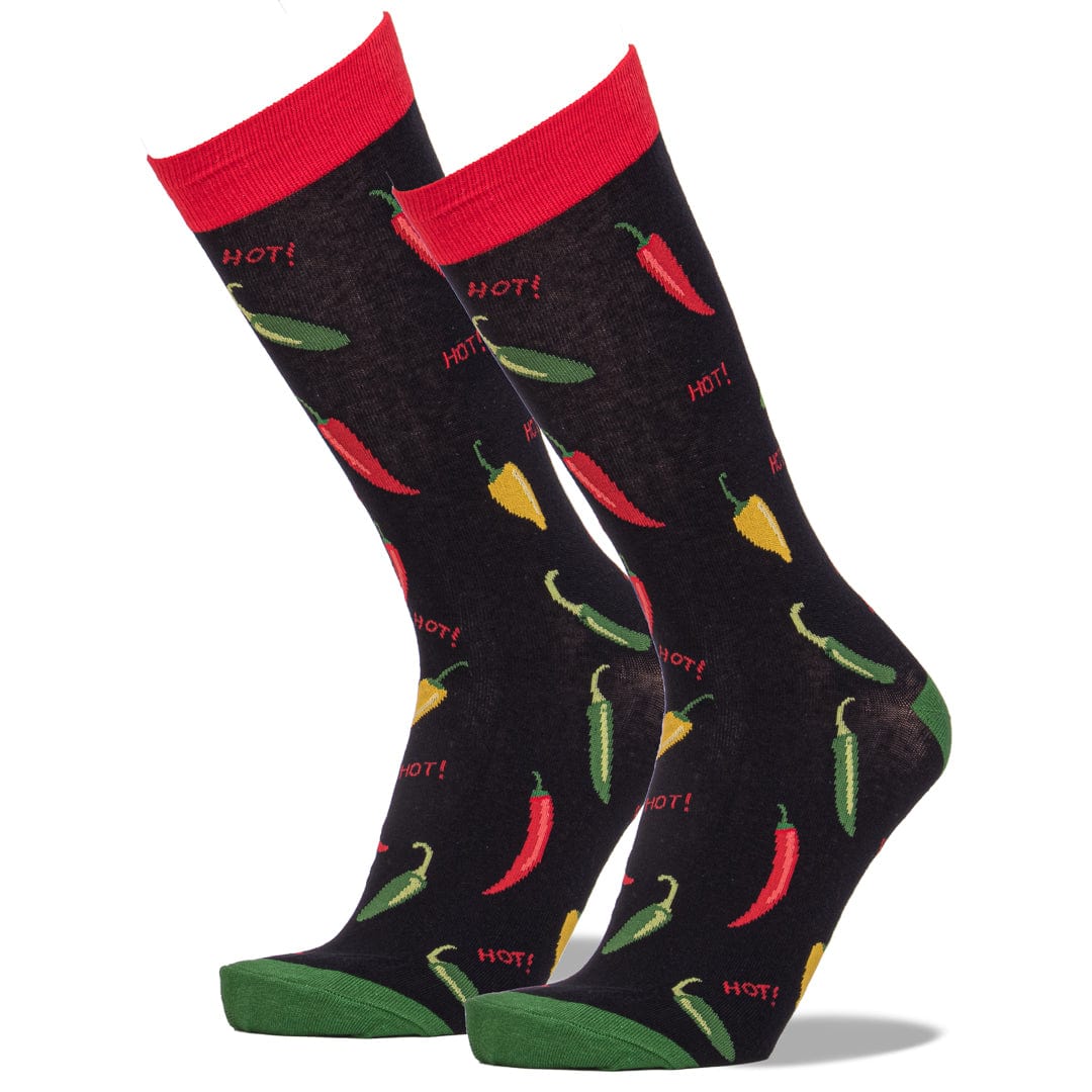Hot Pepper Men's Socks - Johns Crazy Socks