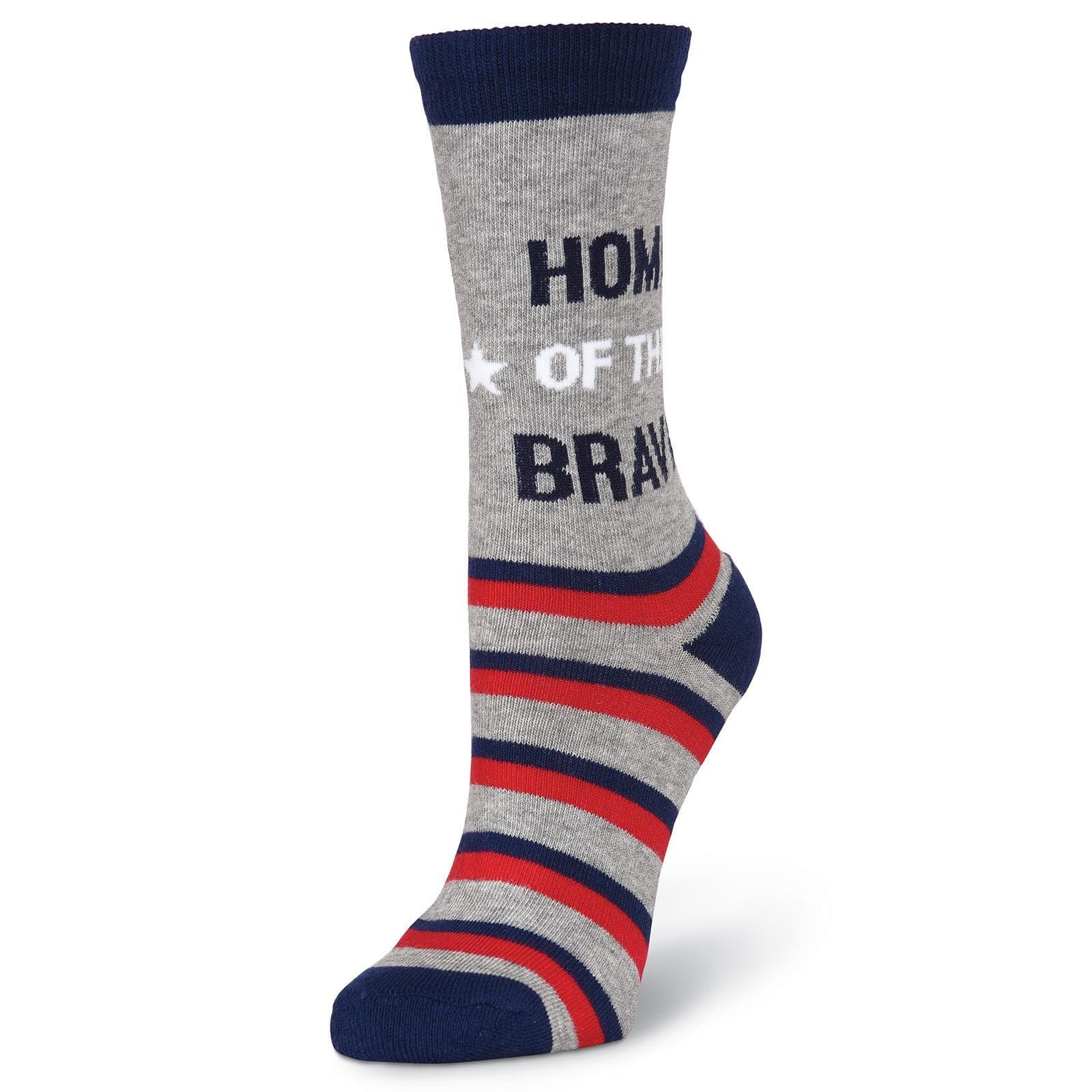 Land of the Free Socks - Crew Socks for Women - Johns Crazy Socks