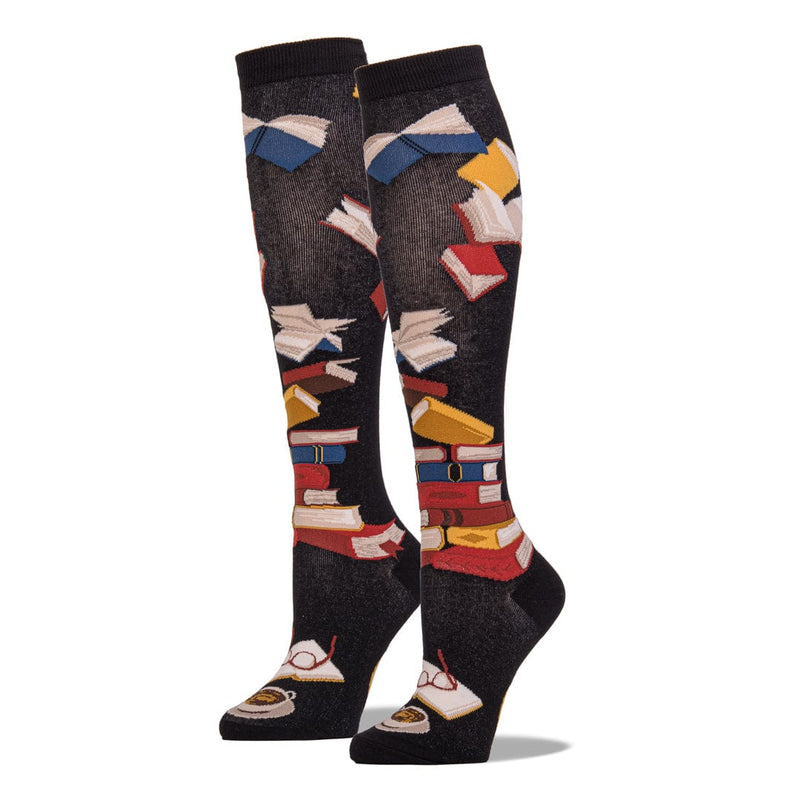 Library Socks for Literacy Women's Knee High Sock