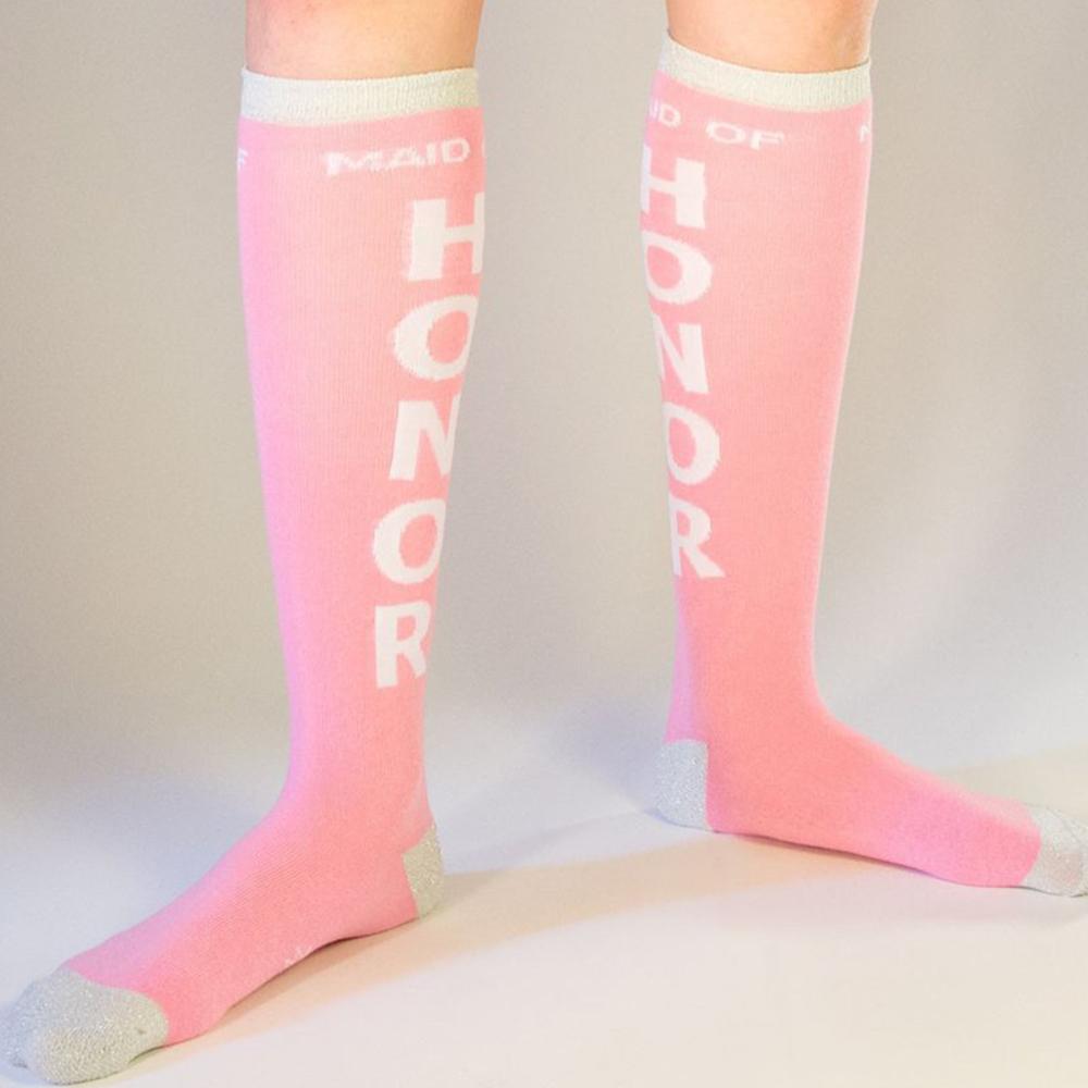 Maid of Honor Socks Women's Knee High Sock