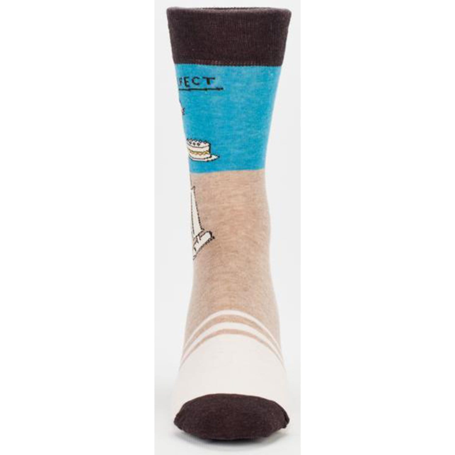Mr. Perfect Socks - Crew Socks for Men - Johns Crazy Socks