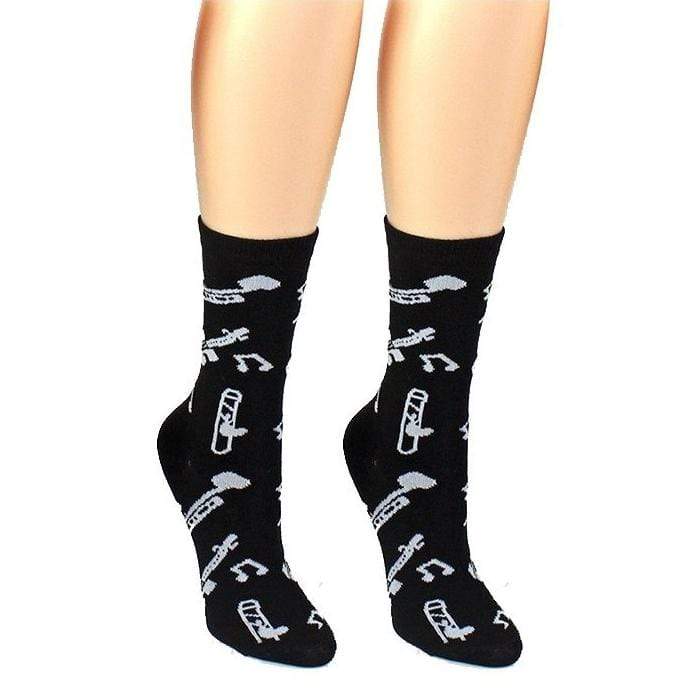 Musical Theme Socks Women's Crew Sock