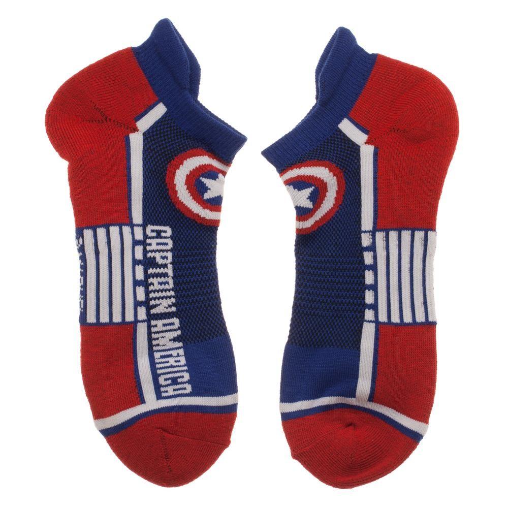 Avengers Socks Men's Ankle Sock - Johns Crazy Socks