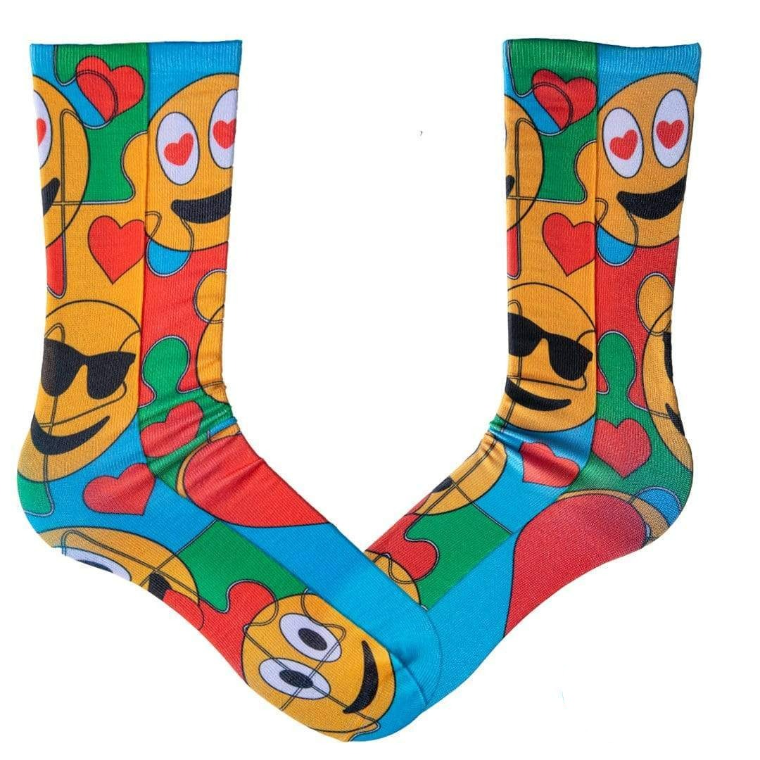 Microsoft "Amara" Charity Sock - Blue - John's Crazy Socks