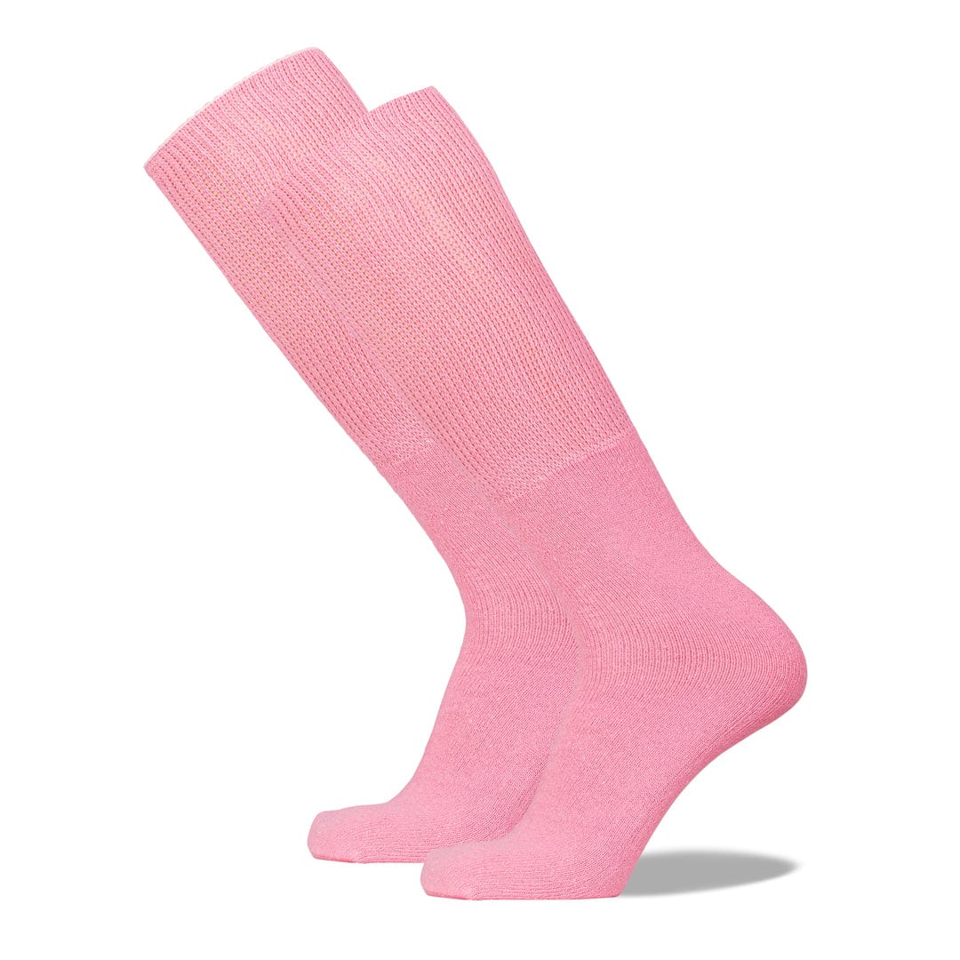 Pink Football Tube Socks for Breast Cancer Awareness - Johns Crazy Socks