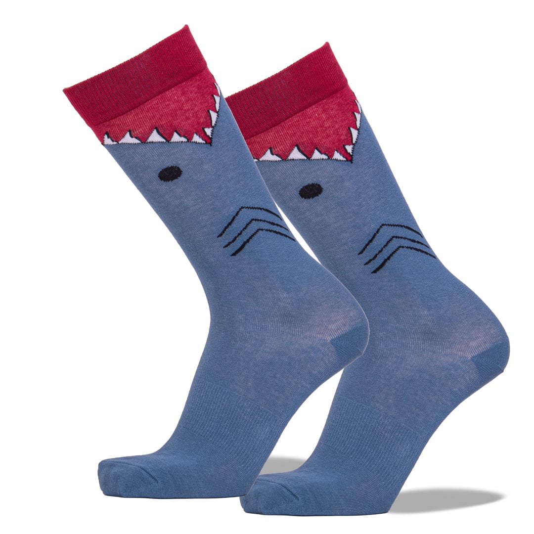 Shark Socks - Crew Socks for Men - Johns Crazy Socks
