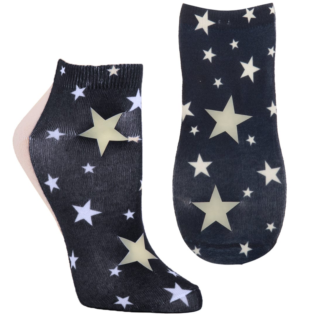 Starry Night Socks – Glow in the Dark Sock - Johns Crazy Socks