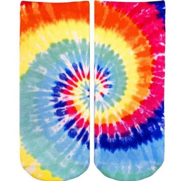 Tie Dyed Socks Ankle Sock - Rainbow - Johns Crazy Socks