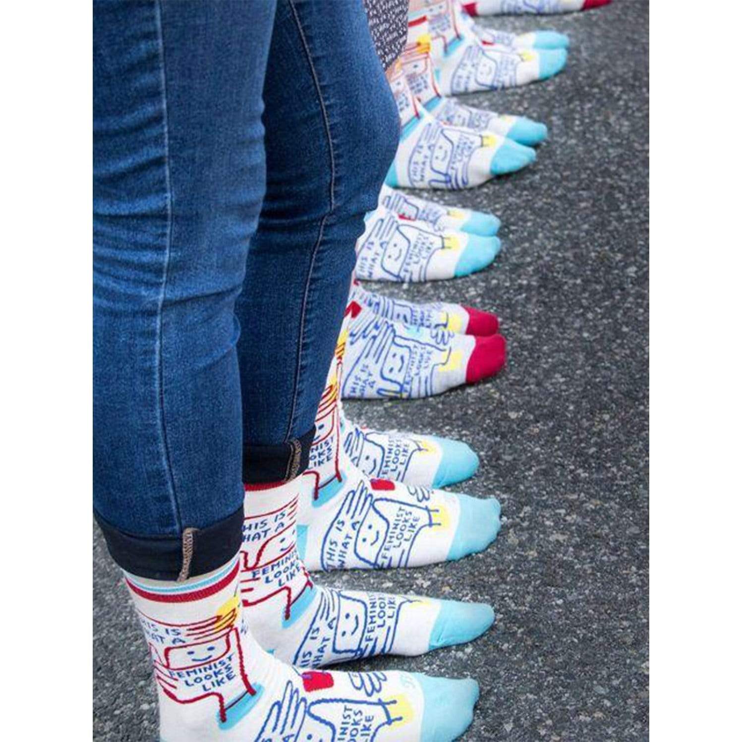 This Is What A Feminist Looks Like Socks -- Crew Socks for Women ...