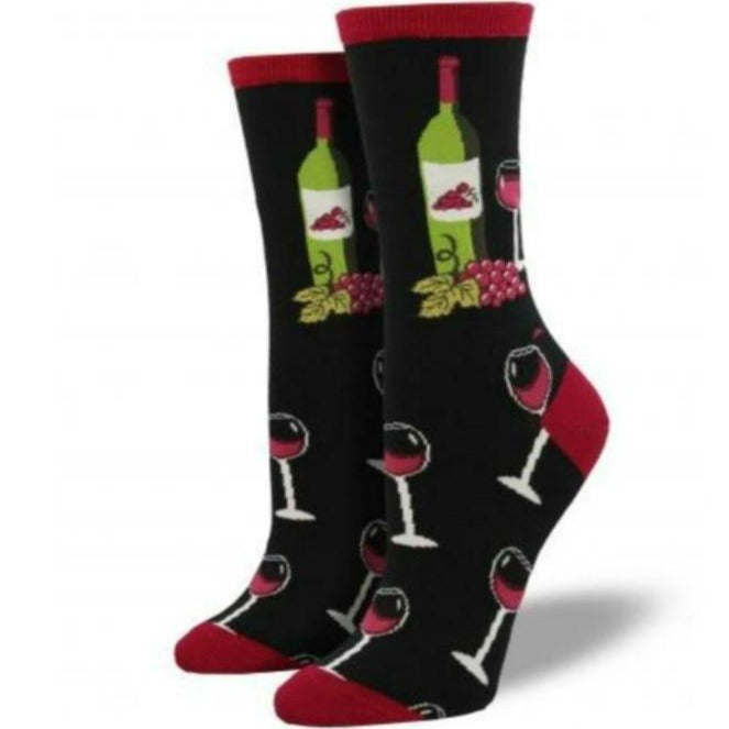 Wine Scene Socks Women's Crew Sock