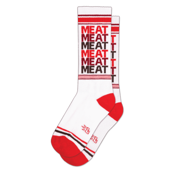 Meat Unisex Crew Sock - Johns Crazy Socks
