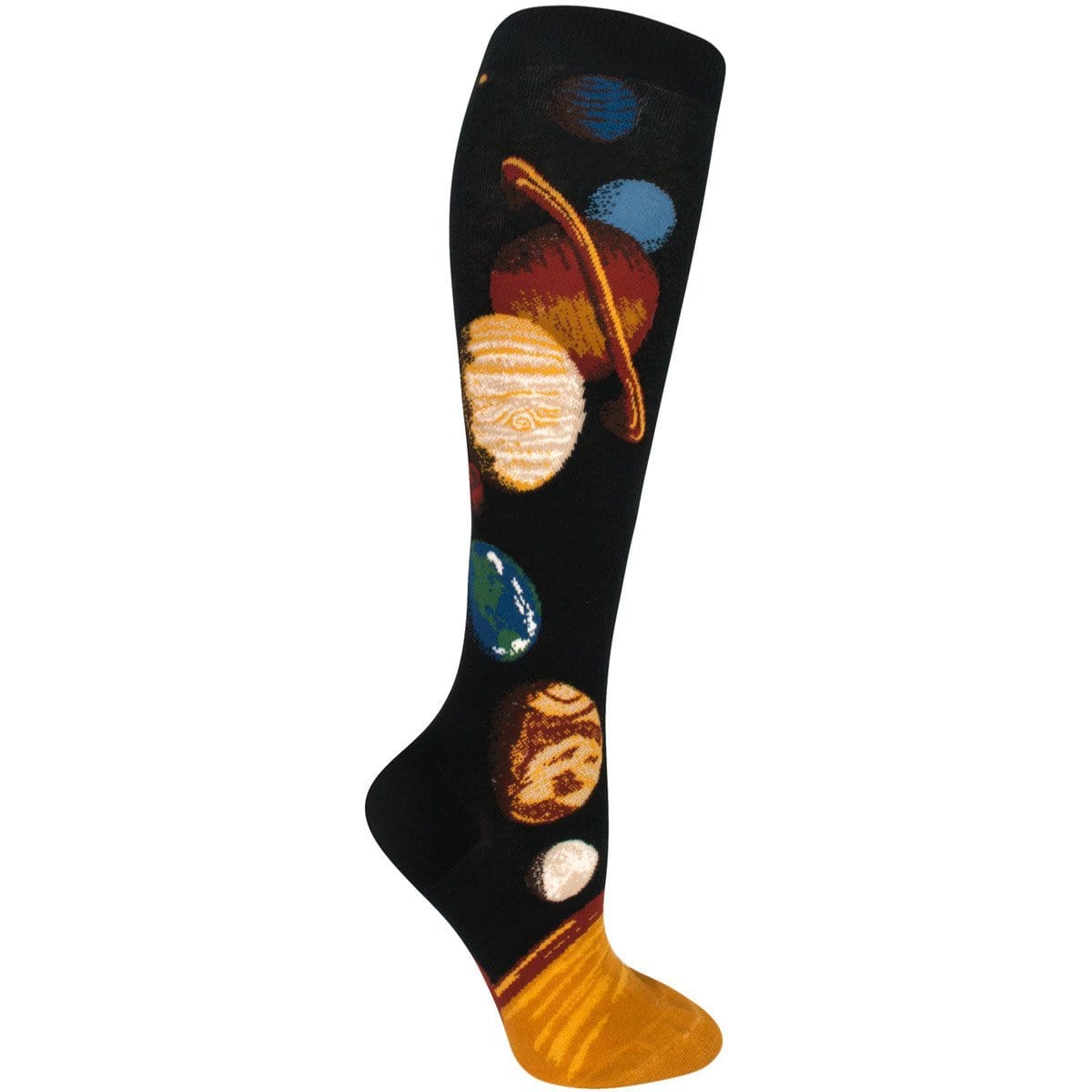 Solar System Socks -- Knee High Socks for Women - Johns Crazy Socks