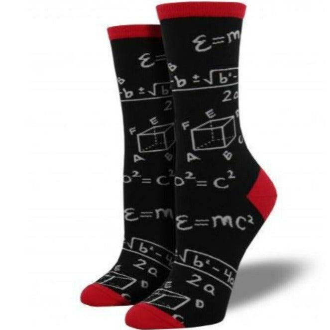 Math Socks Women's Crew Sock