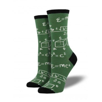 Math Socks Women's Crew Sock
