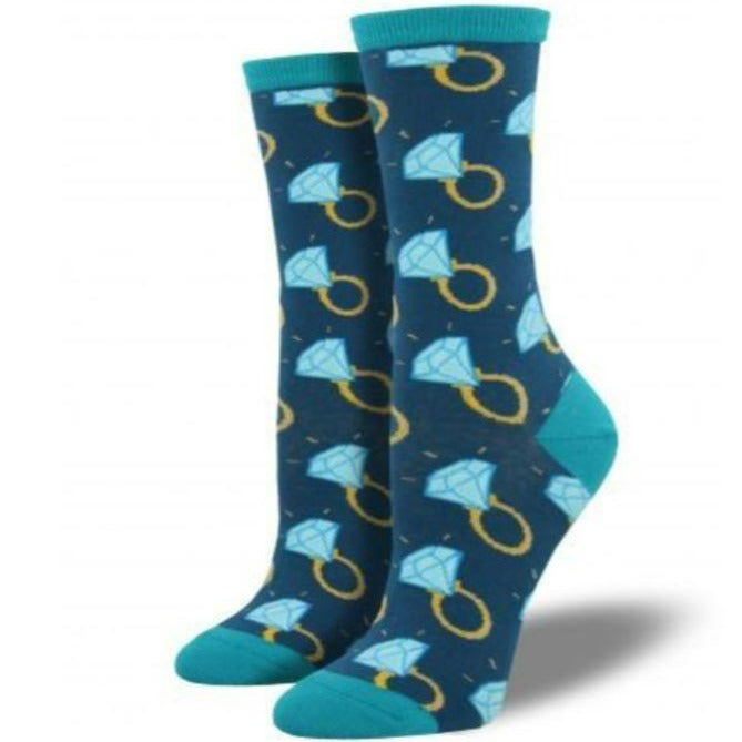 Put a Ring on It Socks Women's Crew Sock